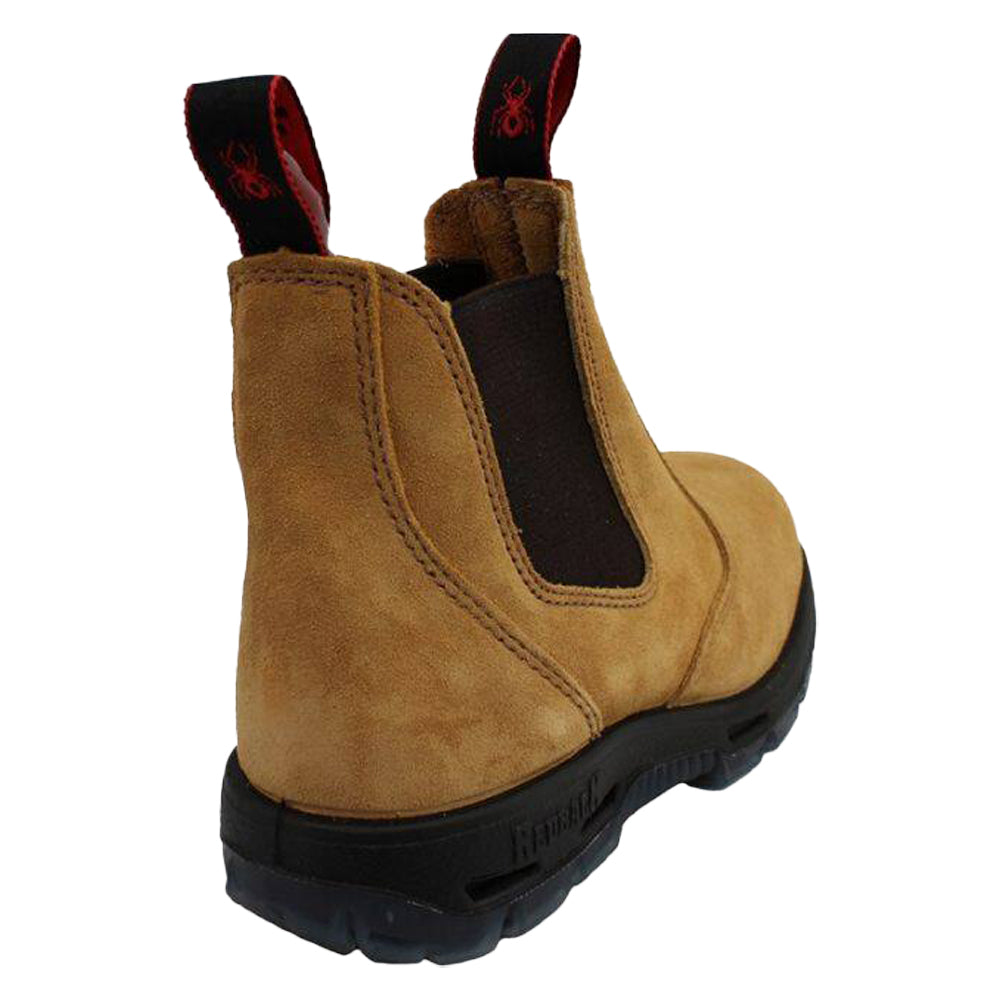 Redback Work Boot Banana Suede Soft Toe Range Elastic Sided Bobcat Sty ...